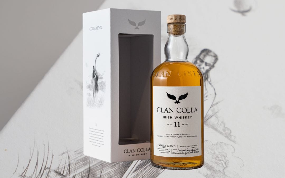 New packaging for Ahascragh Distillery’s Clan Colla & Uais whiskeys